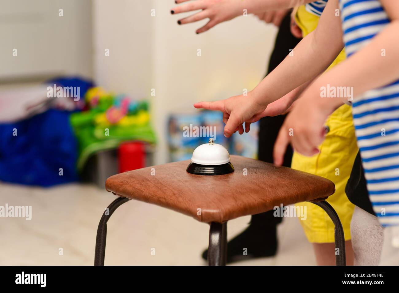 Press the bell hi-res stock photography and images - Alamy