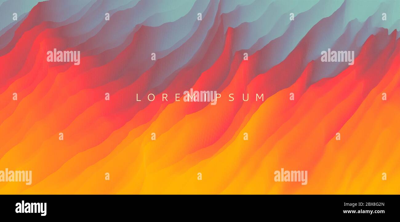 Lava. Abstract background. Modern pattern. Vector illustration for ...