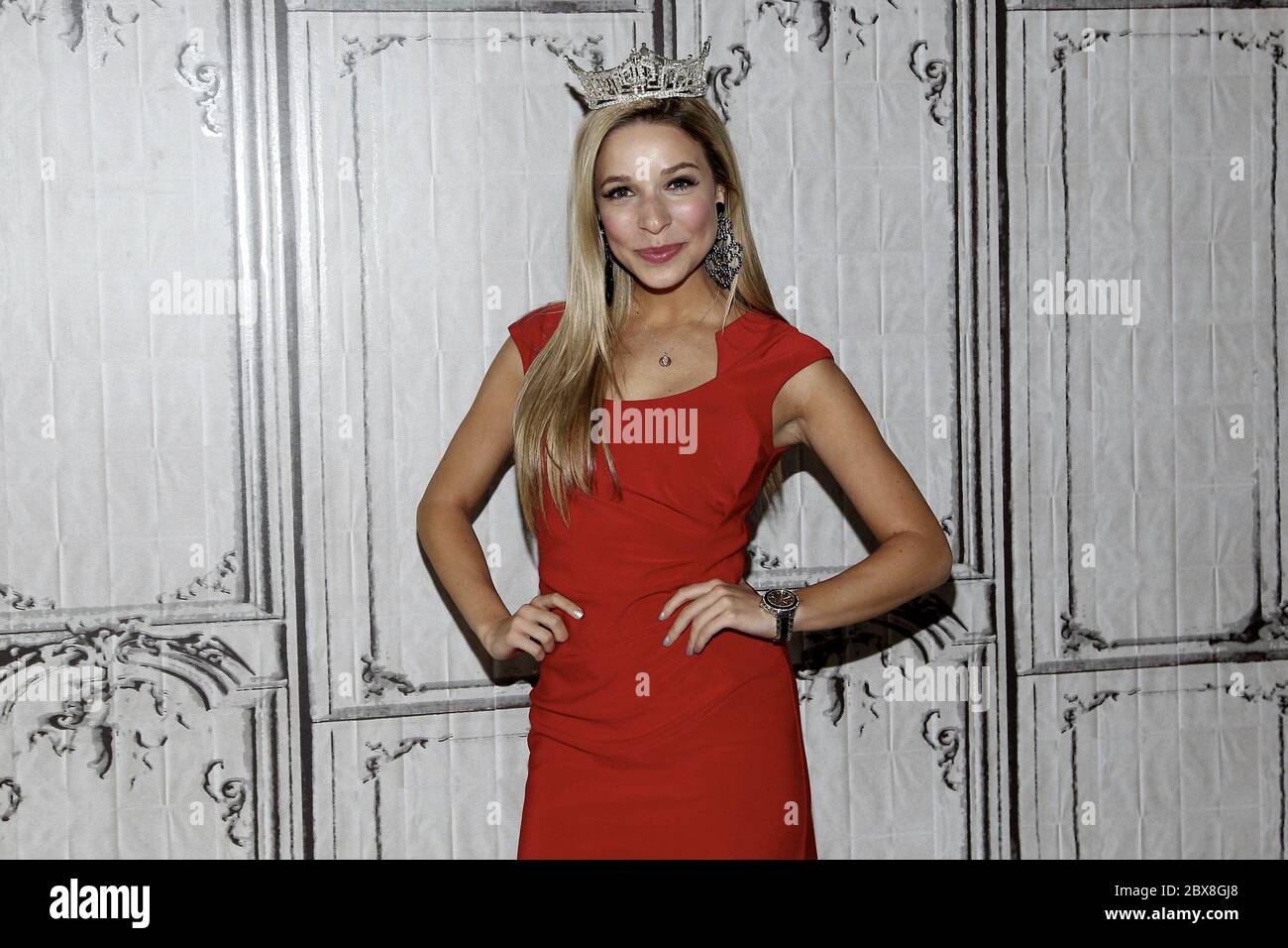 New York, NY, USA. 11 August, 2015. Miss America 2015, Kira Kazantsev ...