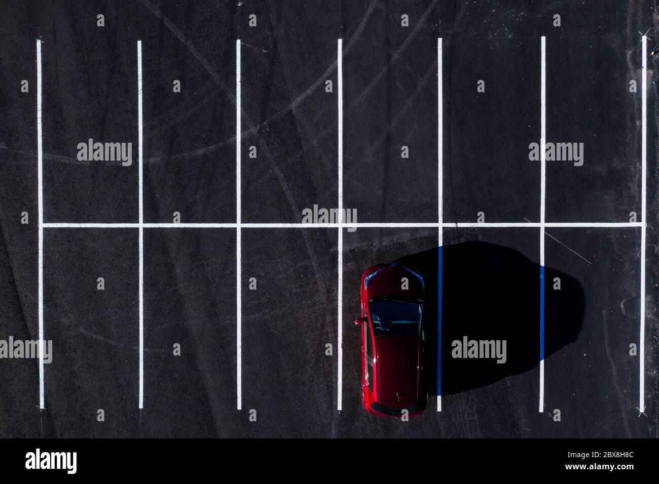 Pavement parking car hi-res stock photography and images - Alamy