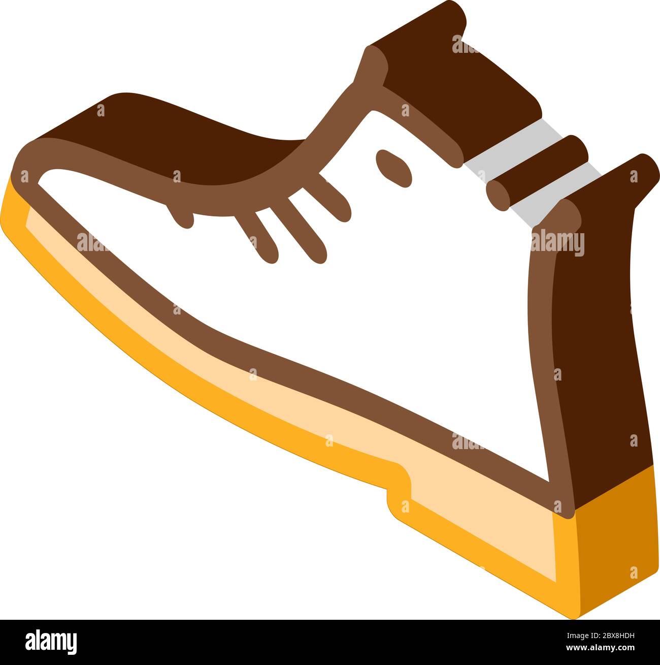 Repaired Shoe isometric icon vector illustration Stock Vector Image ...