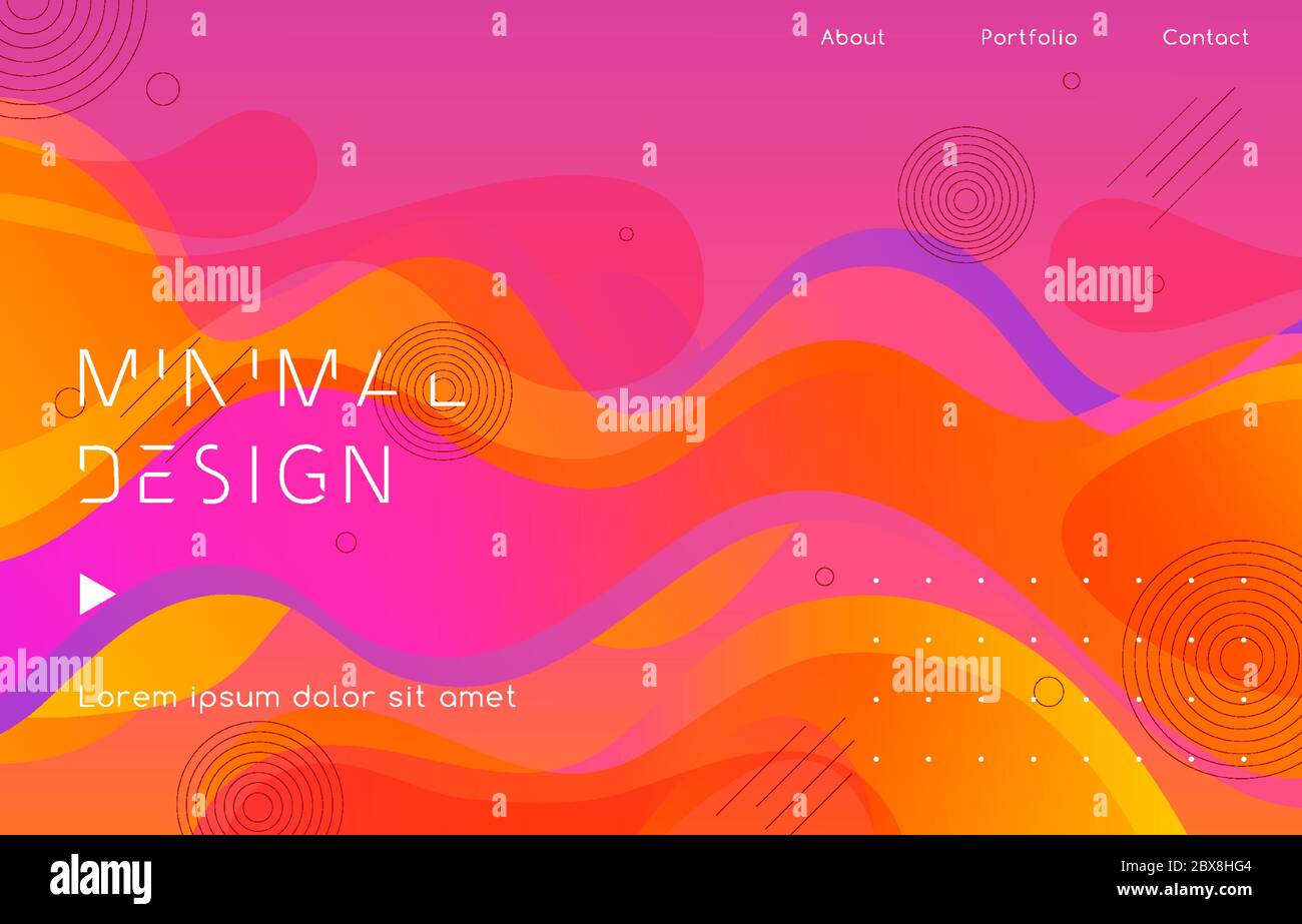 Moving colorful abstract background. Dynamic Effect. Vector ...