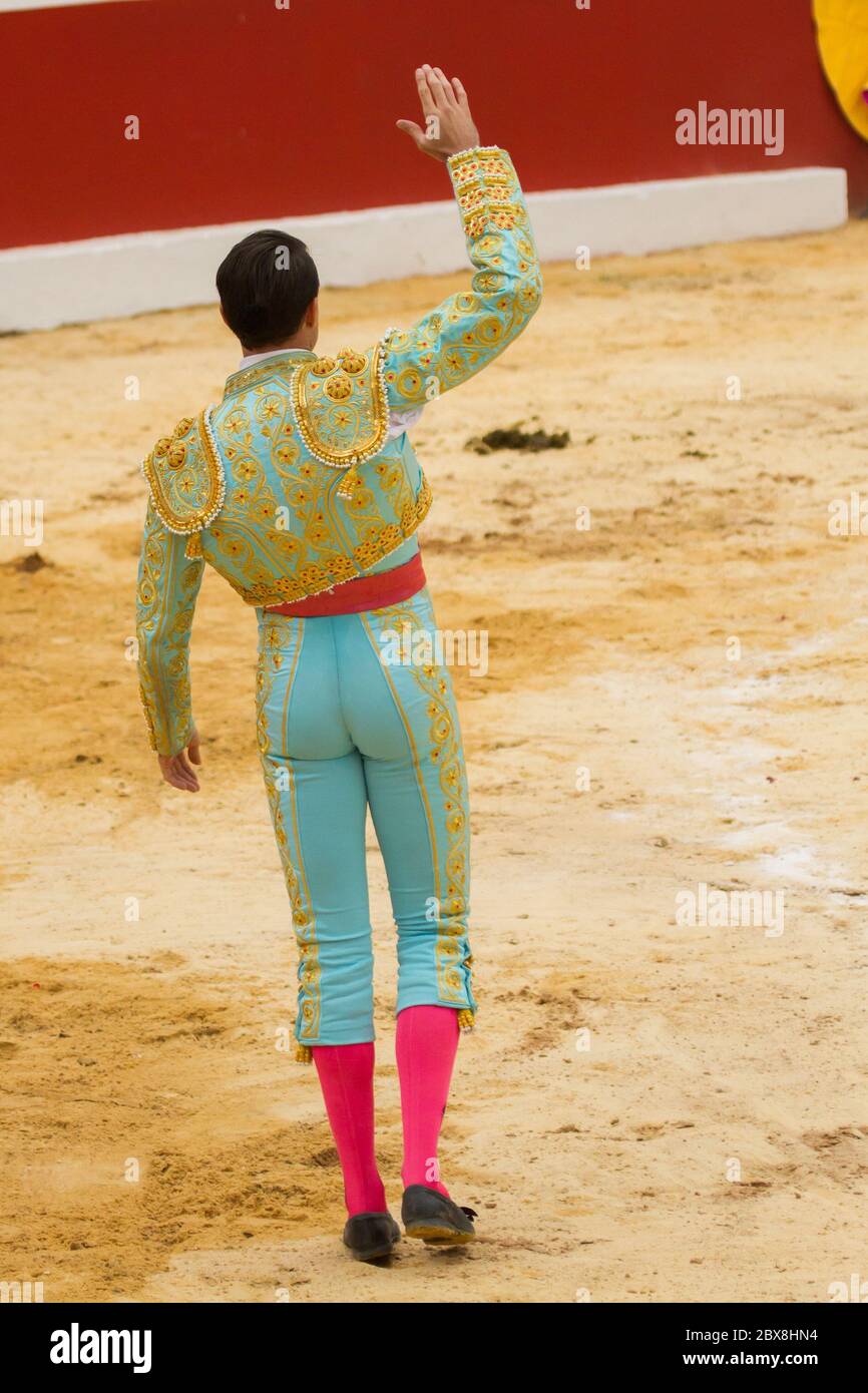Bull goring bullfighter hi-res stock photography and images - Alamy