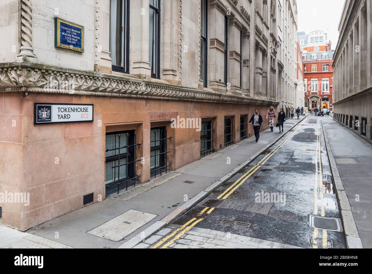 Tokenhouse Yard is named for an estatoblishment for the exchange of ...