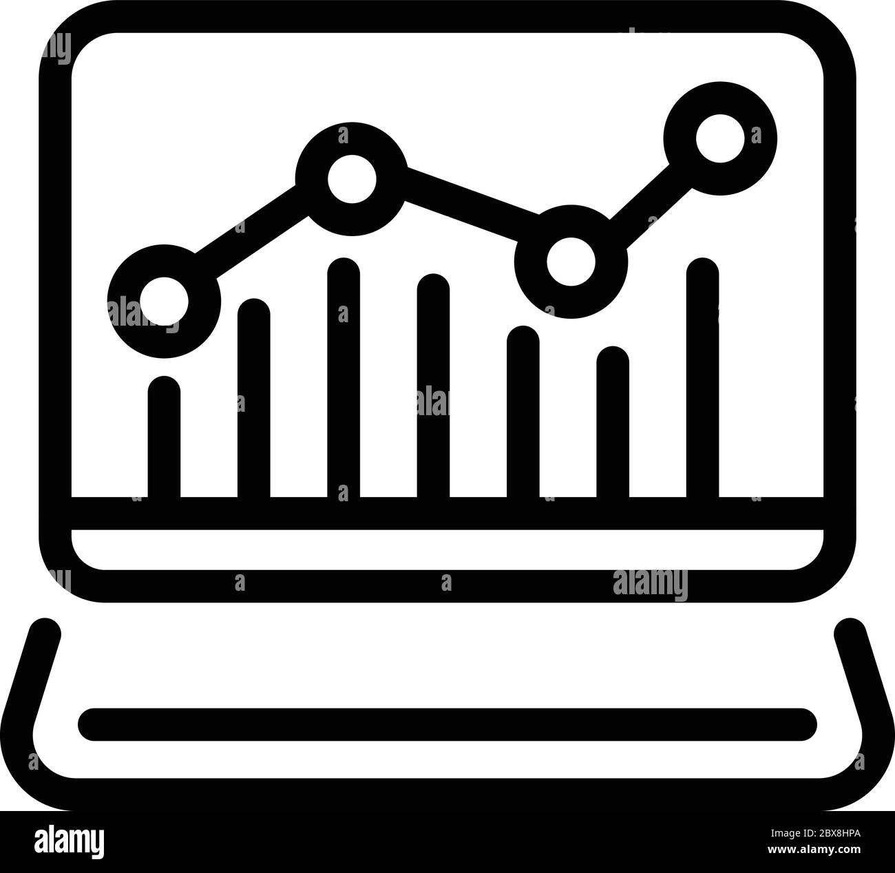 Water testing line icon Cut Out Stock Images & Pictures - Alamy