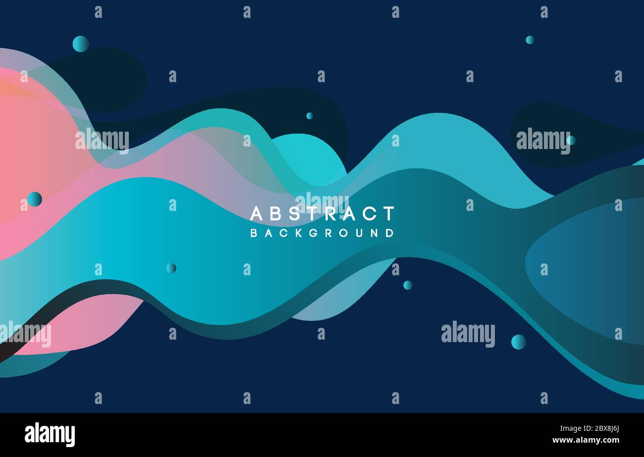 Moving colorful abstract background. Dynamic Effect. Vector ...
