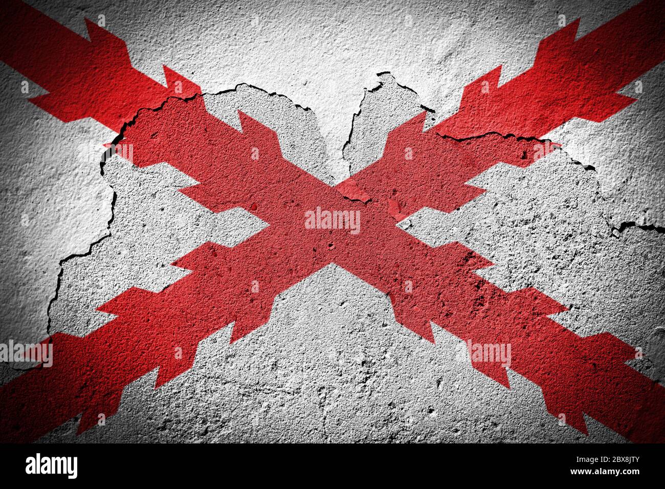 Cross of burgundy flag illustration hi-res stock photography and images ...