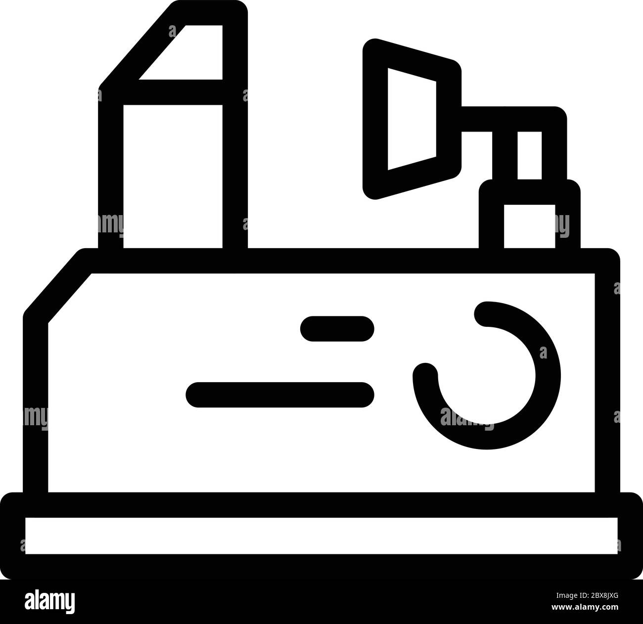 Engineer milling machine icon, outline style Stock Vector Image & Art ... Engineer milling machine icon, outline style Stock Vector Image & Art ...