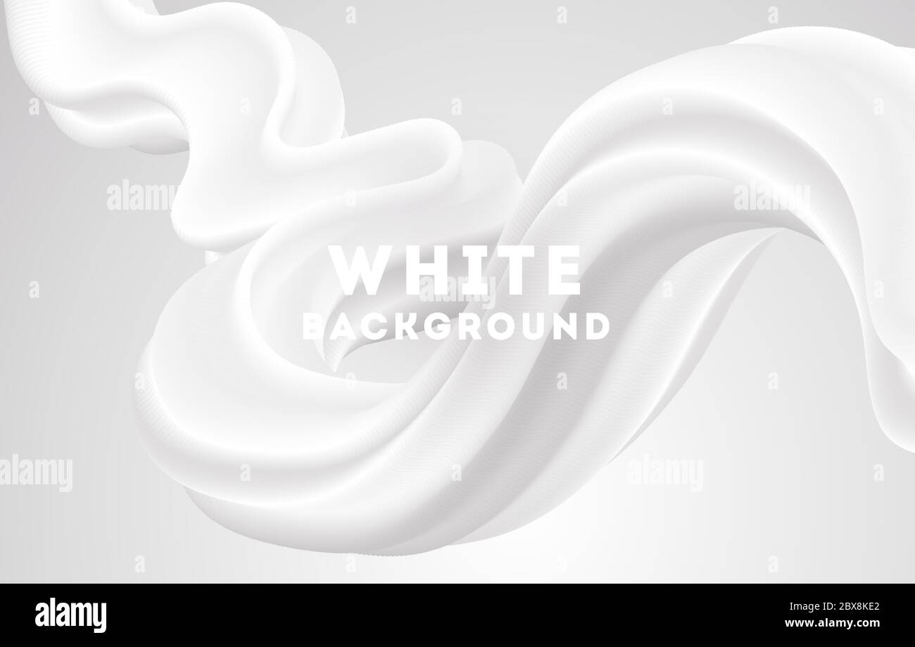 Moving white abstract background. Dynamic Effect. Vector Illustration ...