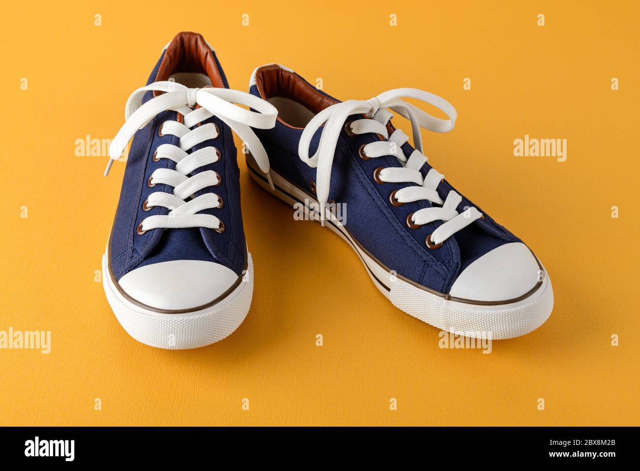 Pair sport shoes front view isolated hi-res stock photography and ...