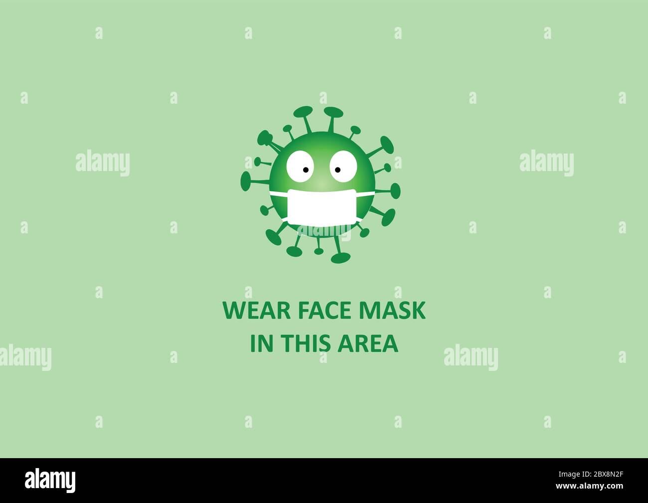 Covid-19 Face Mask Mandatory Sign Stock Vector Image & Art - Alamy