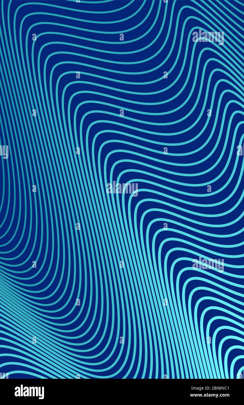 Abstract vertical striped background. Ultra thin abstract wavy lines on ...