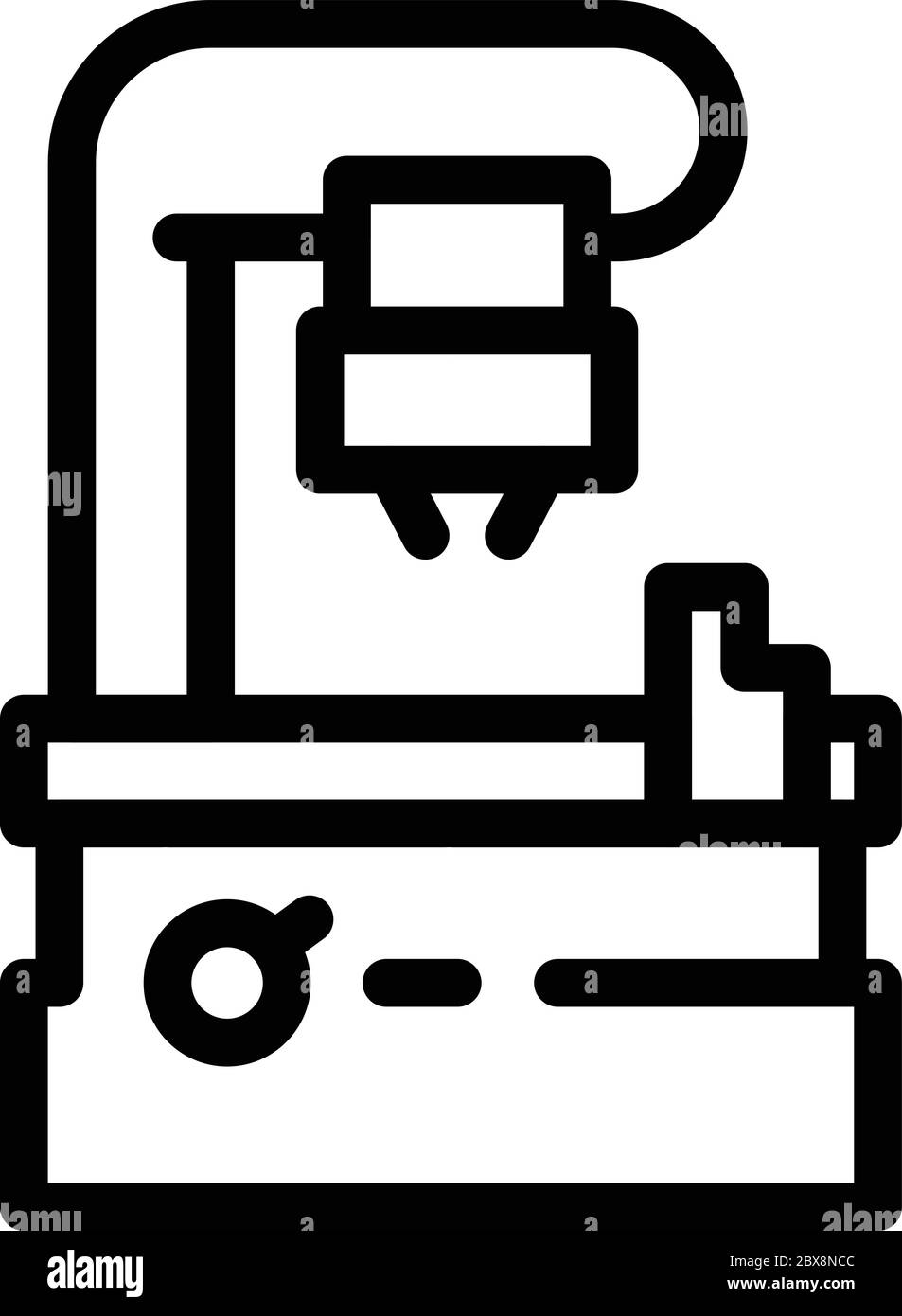 Laser cutting machine work on Black and White Stock Photos & Images - Alamy