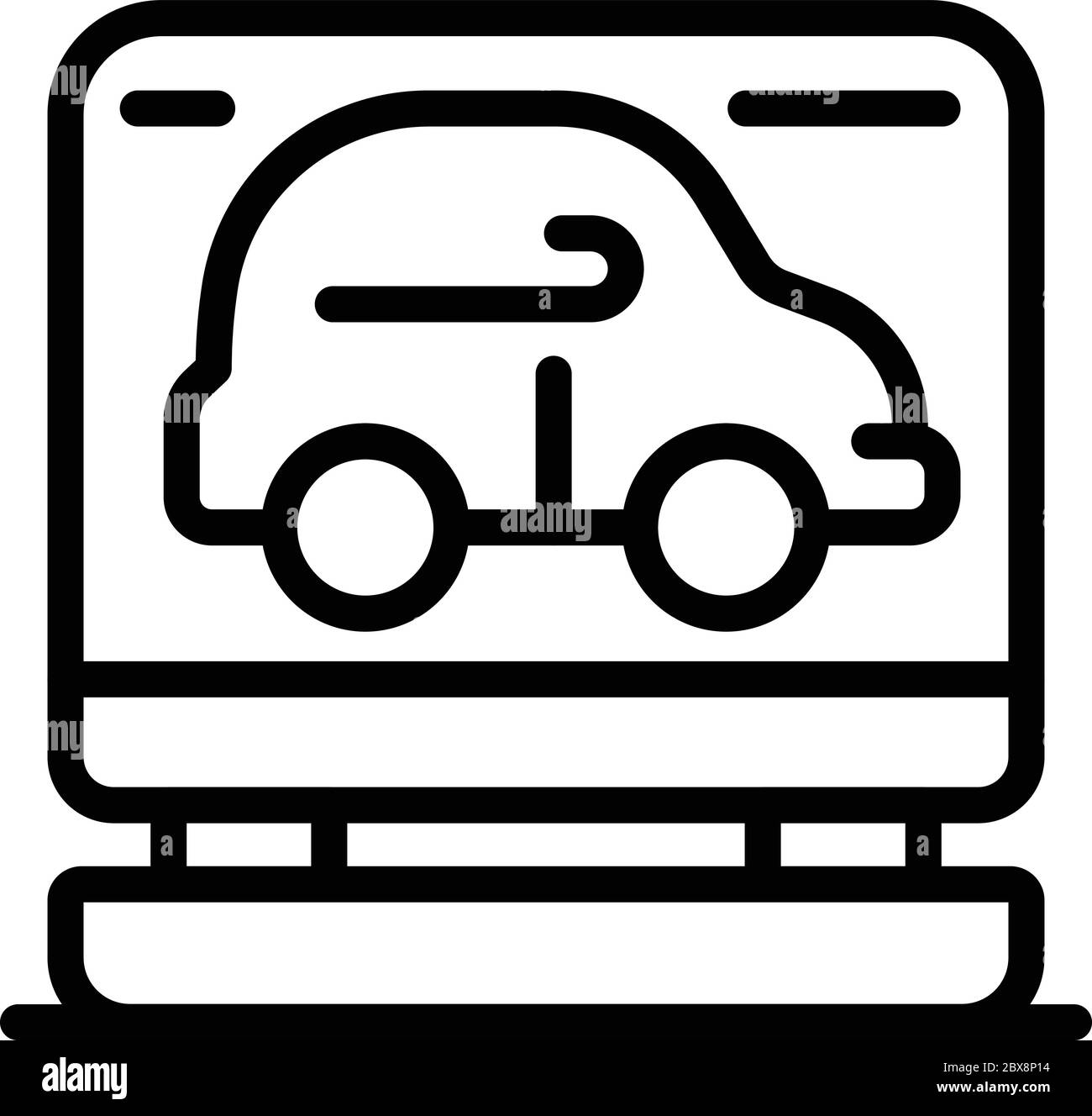 Service tire fitting workshop Cut Out Stock Images & Pictures - Alamy