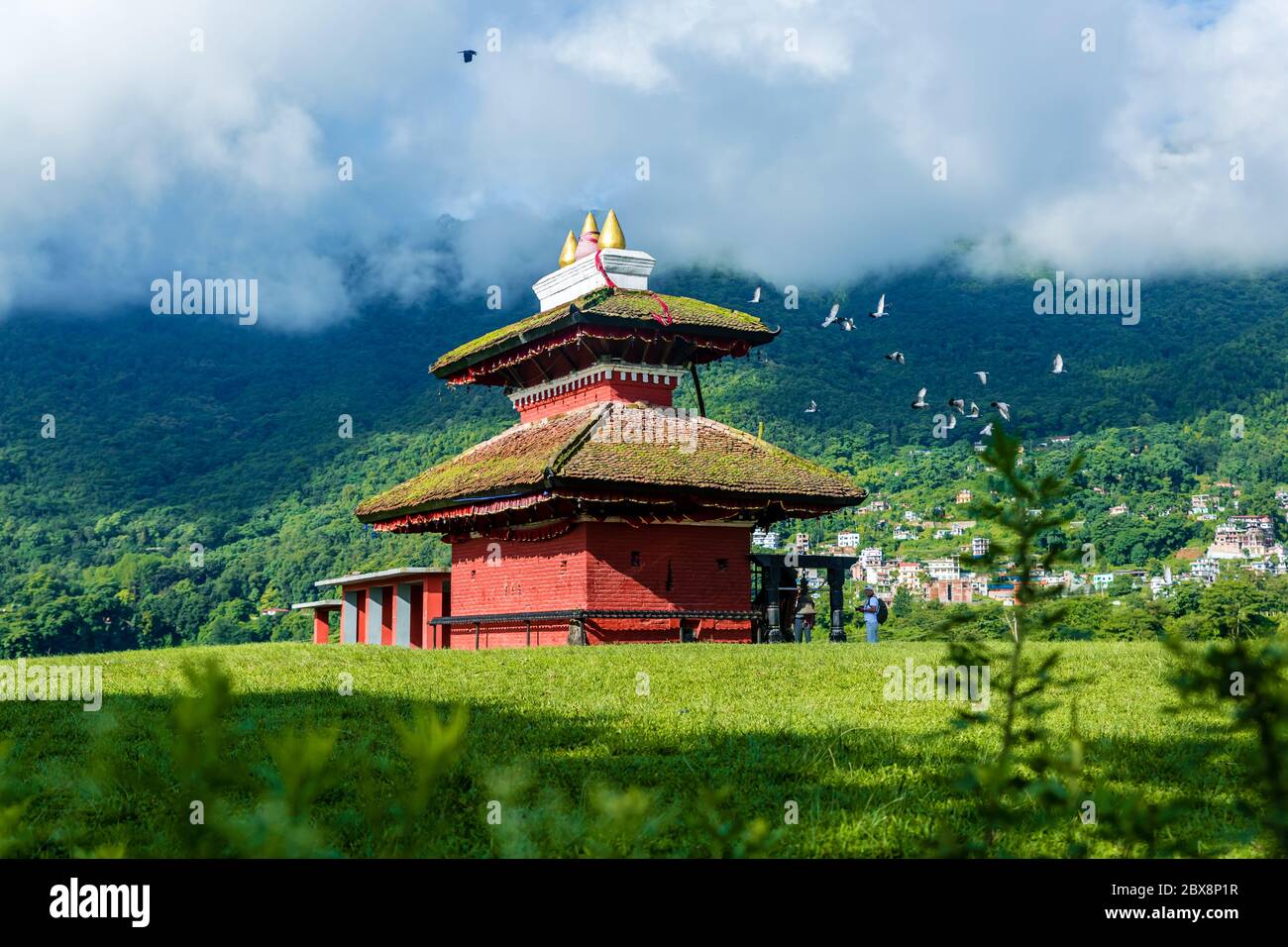 Kathmandu,Nepal - June 26,2019: Hindu Temple Shree Kali Mandir at ...