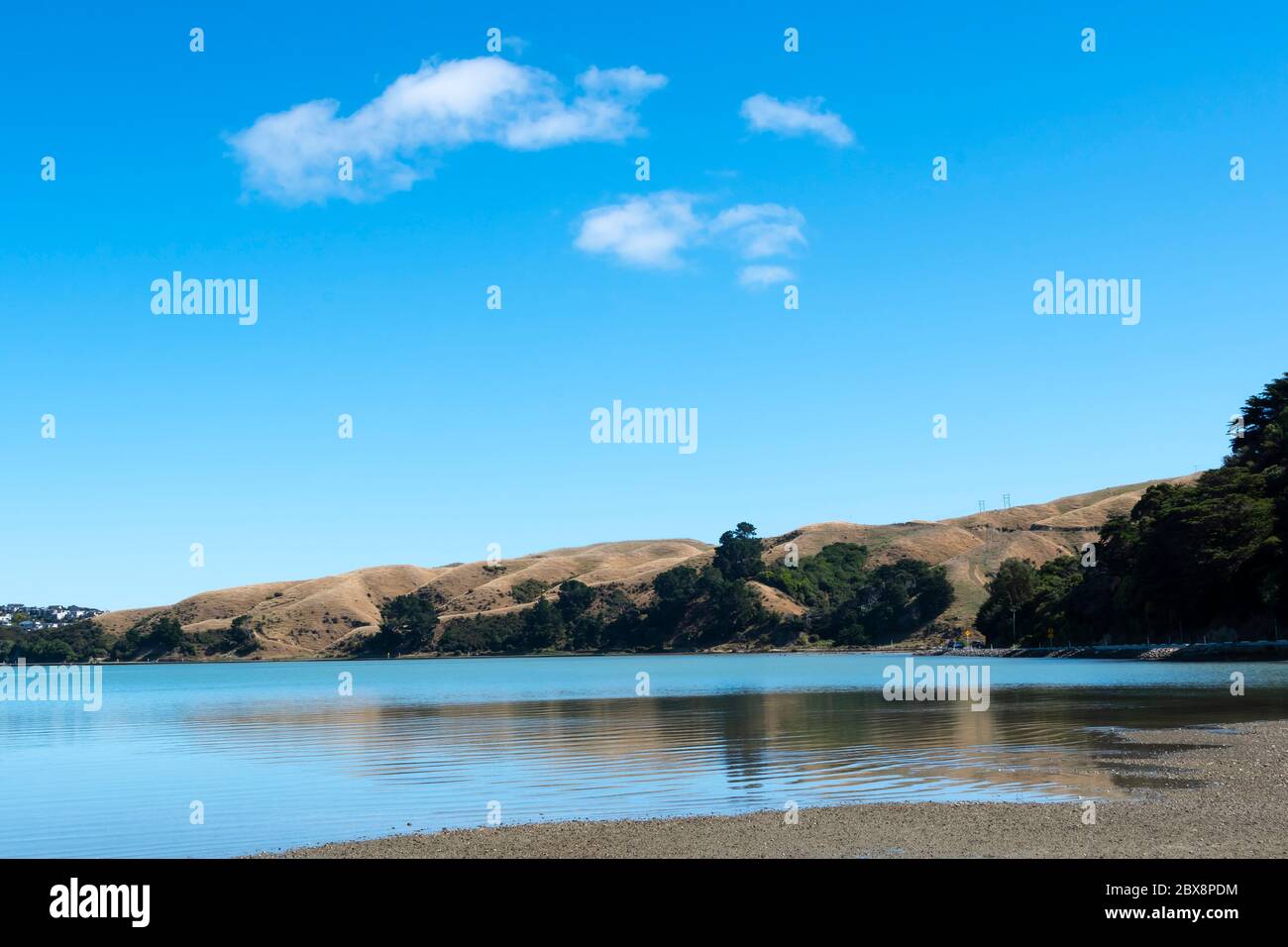 Pauatahanui Inlet, Porirua, Wellington, North Island, New Zealand Stock ...