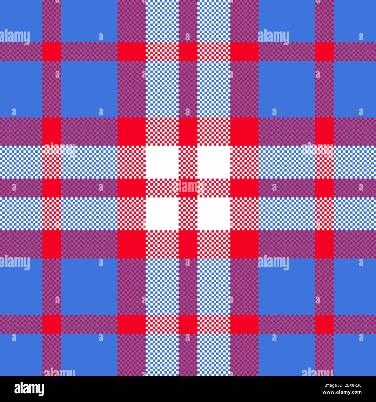 Pixel background vector design. Modern seamless pattern plaid. Square ...