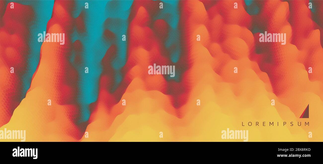 Lava. Abstract background. Modern pattern. Vector illustration for ...