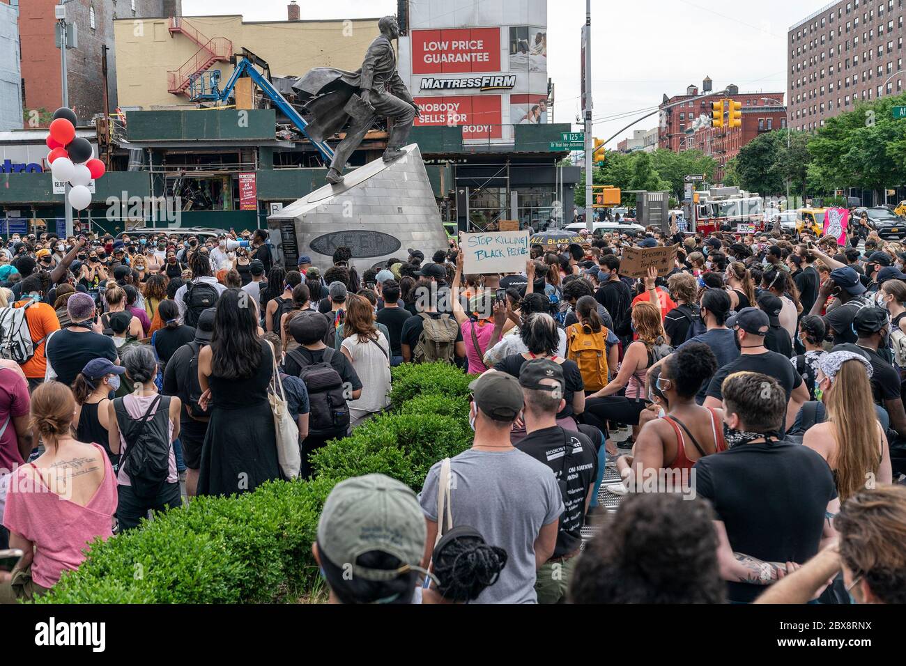 New York, United States. 05th June, 2020. Protesters gathered for ...