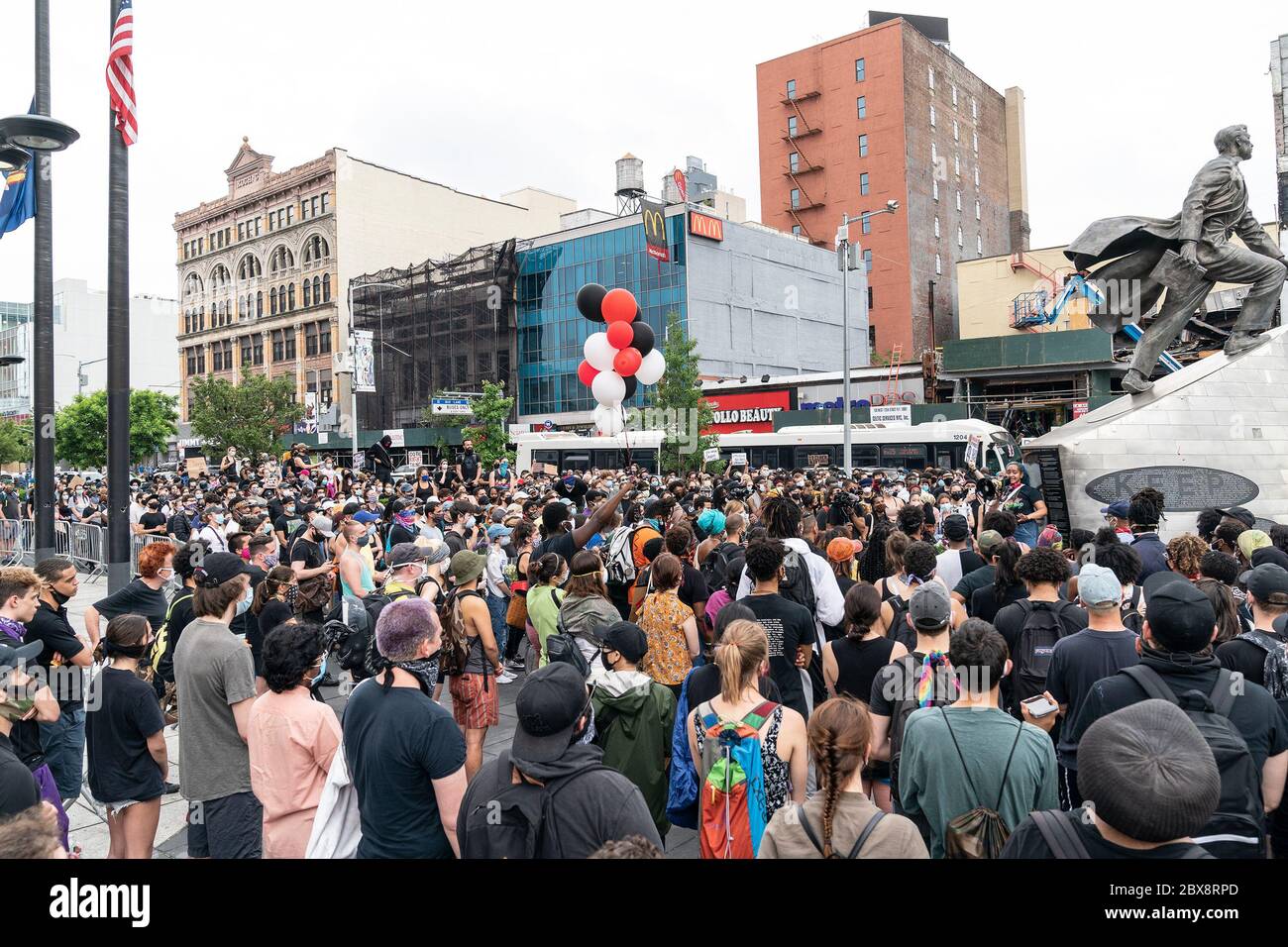 New York, United States. 05th June, 2020. Protesters gathered for ...