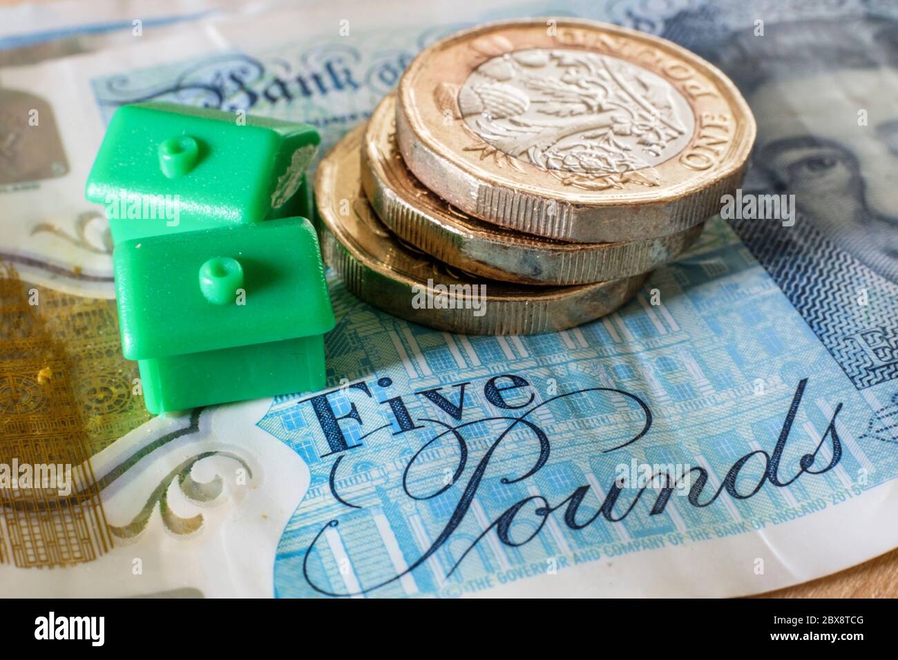 Monopoly money houses hi-res stock photography and images - Alamy