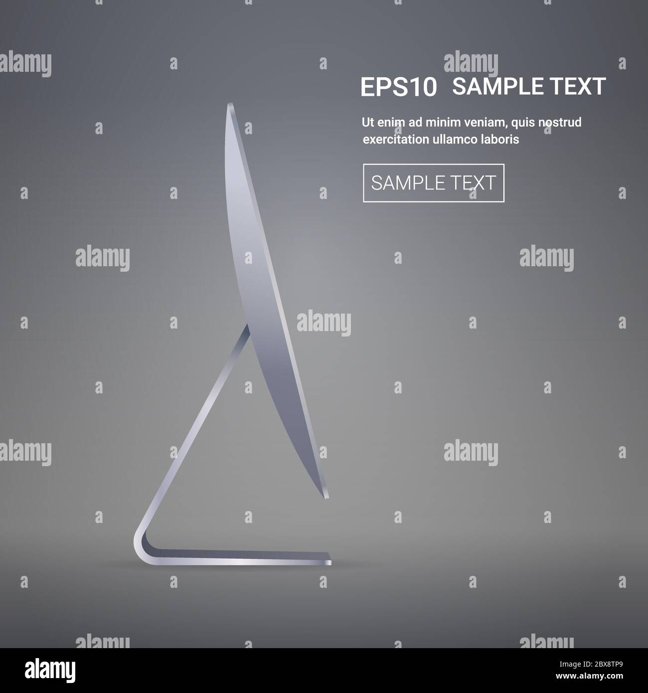 Computer side view Stock Vector Images - Alamy