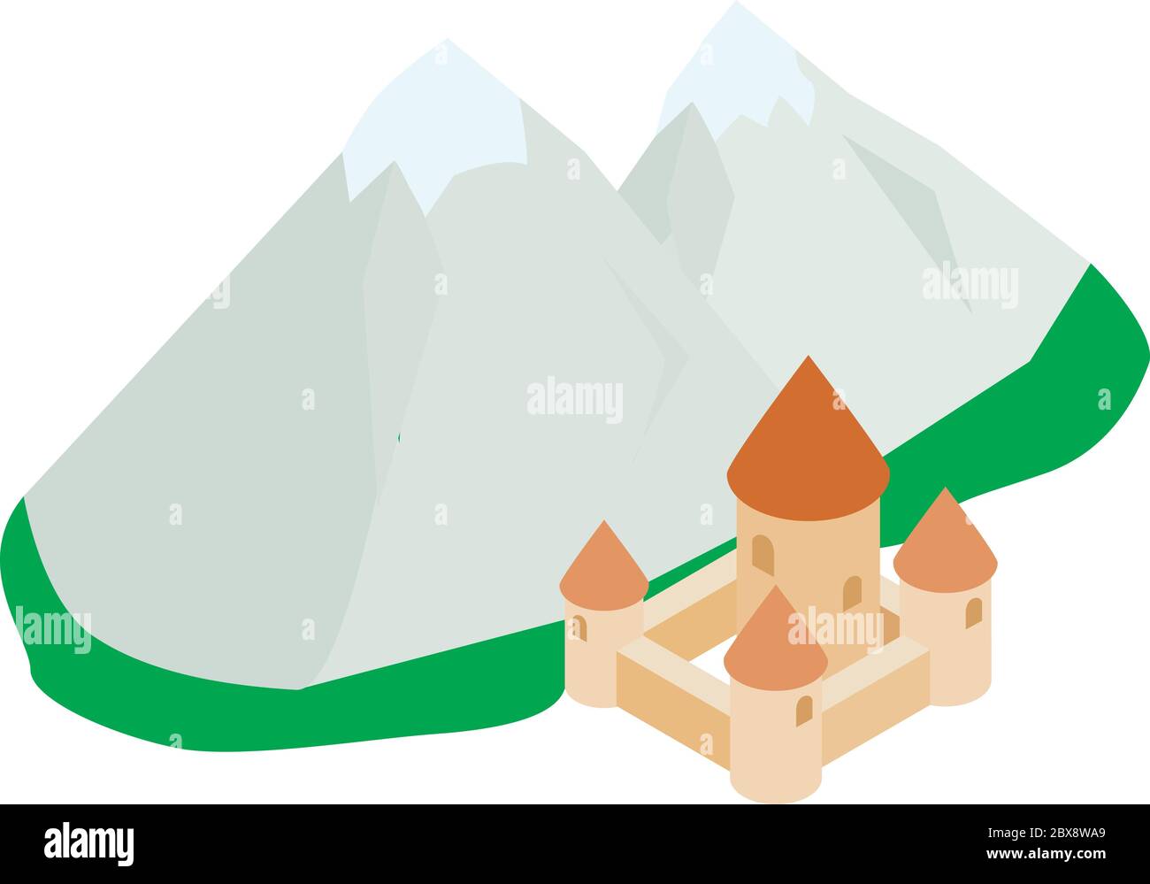 Montreux resort Stock Vector Images - Alamy