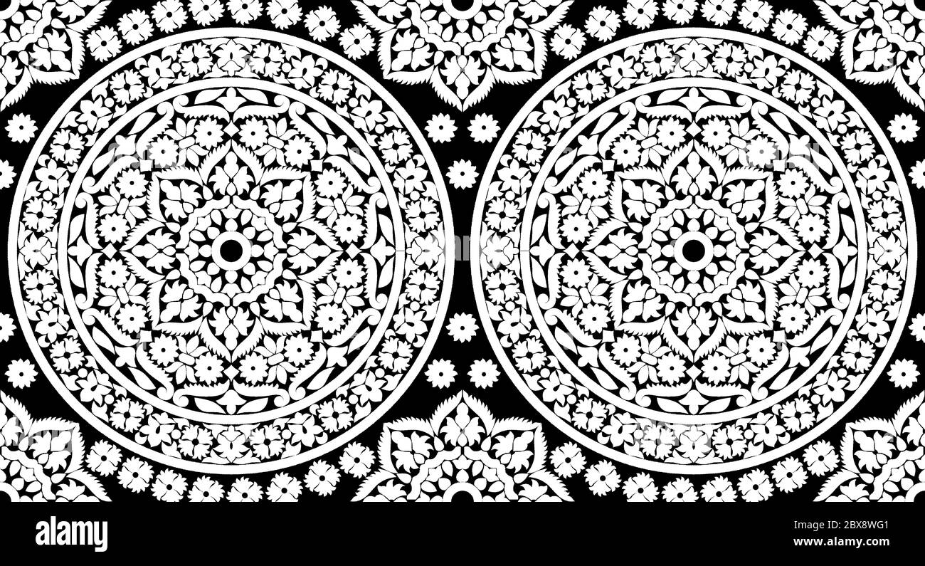 Renaissance Background Black And White