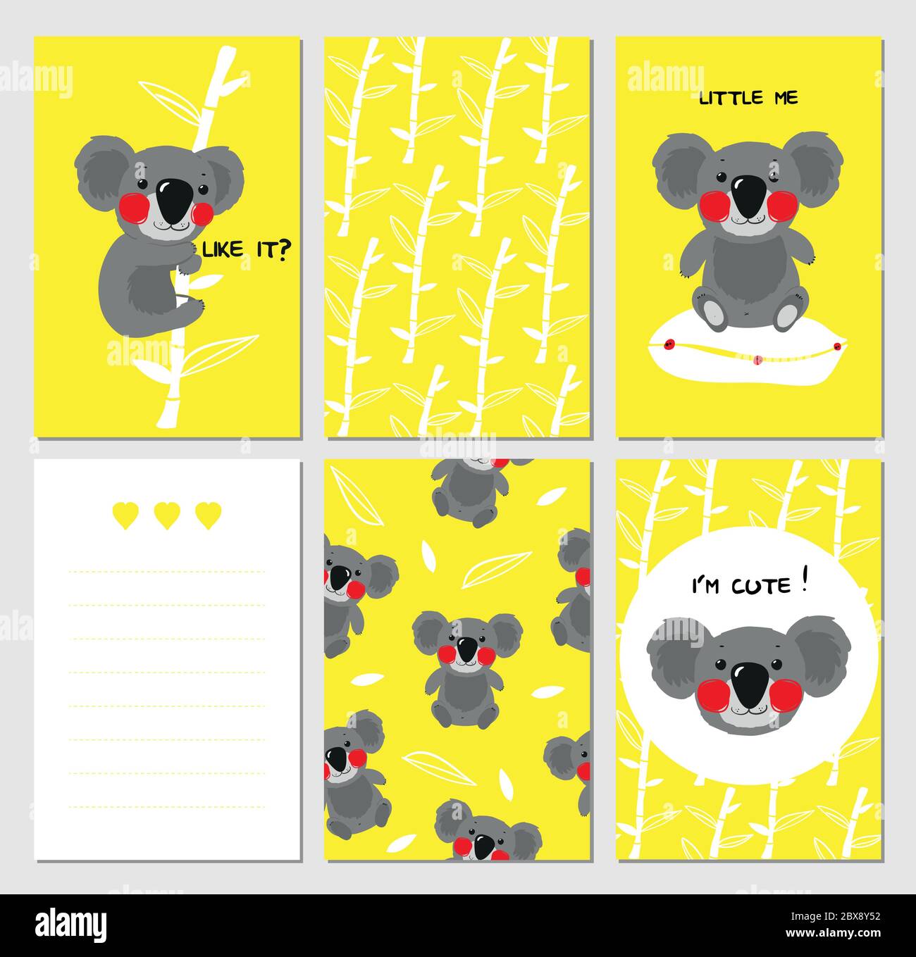 Koalas branch Stock Vector Images - Alamy