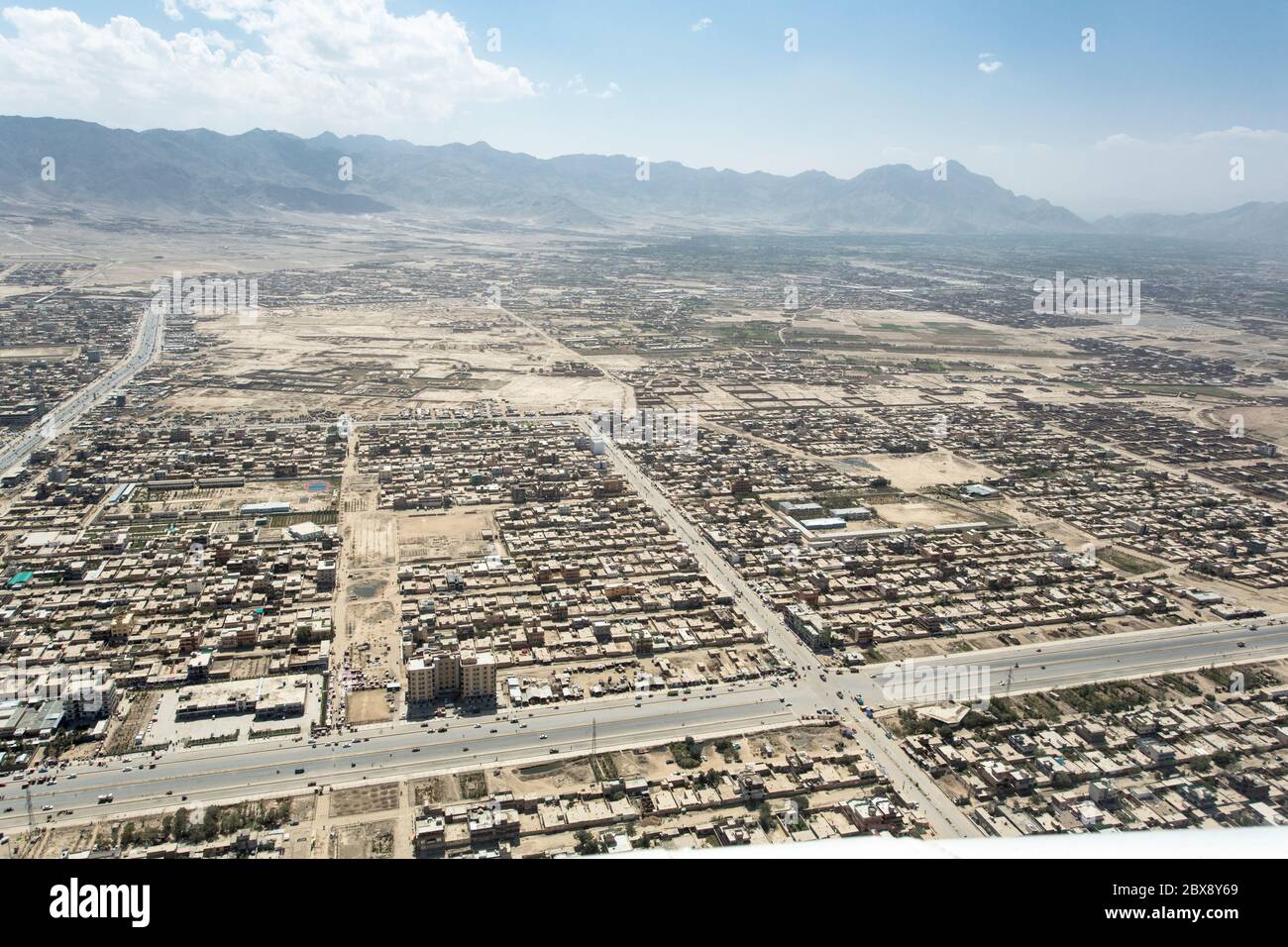 road was connecting all residential area in Kabul Afghanistan Stock ...