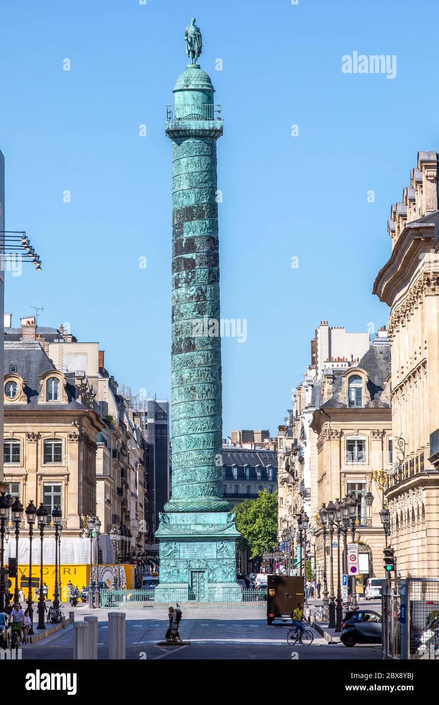 Napoleon column hi-res stock photography and images - Alamy