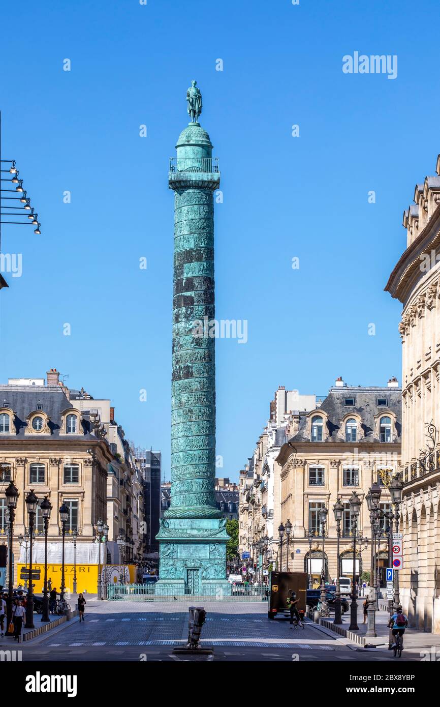 Column napoleon monument sky hi-res stock photography and images - Alamy