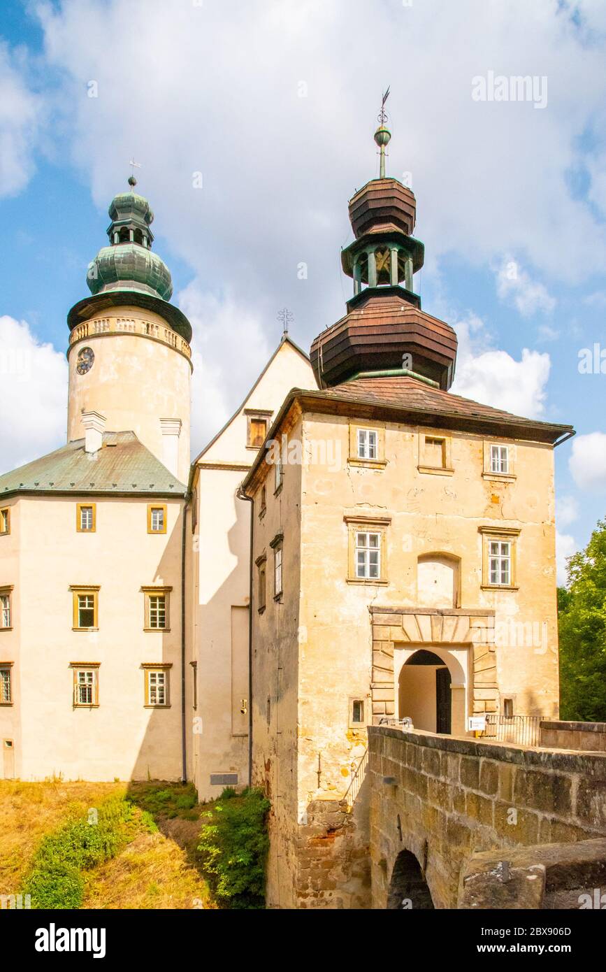 Lemberk Castle in northern Bohemia, Jablonne v Podjestedi, Czech ...