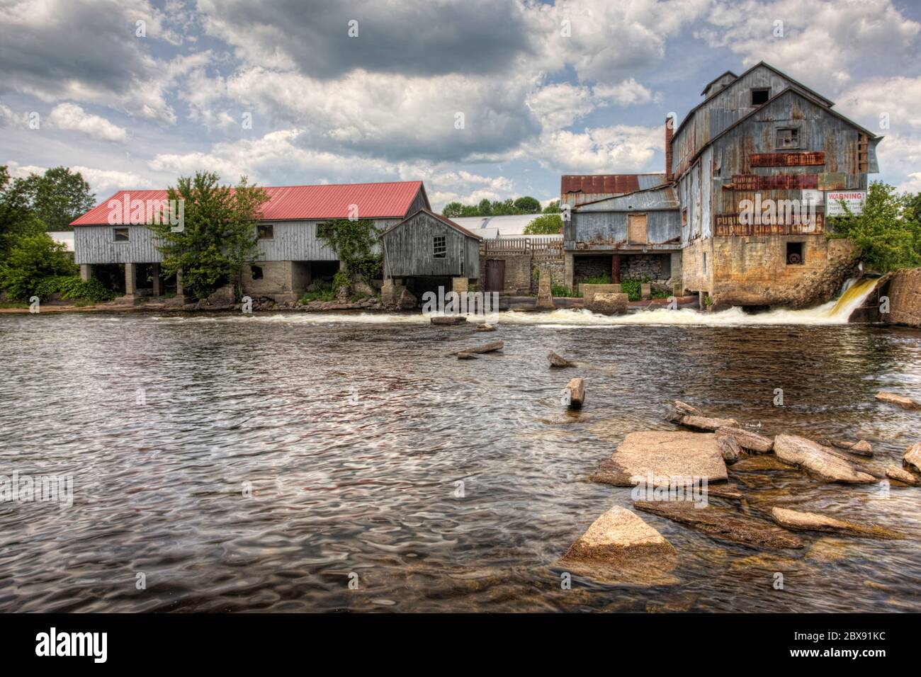 A View of Chisholm Mill in Ontario, Canada Stock Photo - Alamy