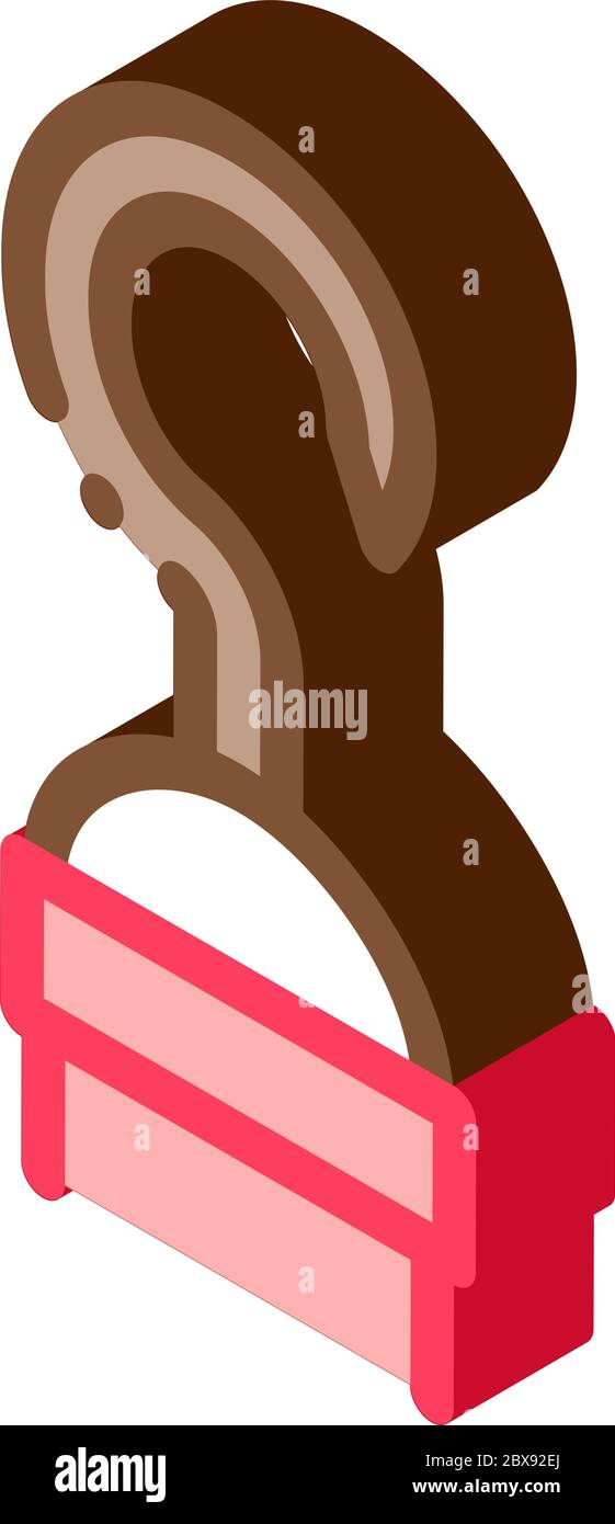 Hand Hook isometric icon vector illustration Stock Vector Image & Art ...