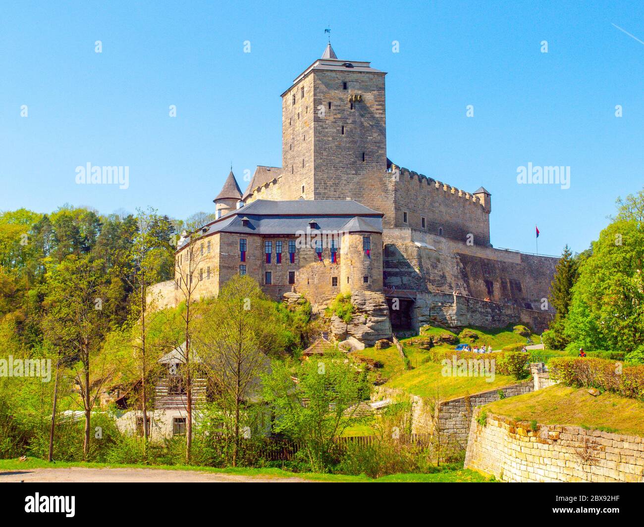 Kost castle in bohemian paradise hi-res stock photography and images ...