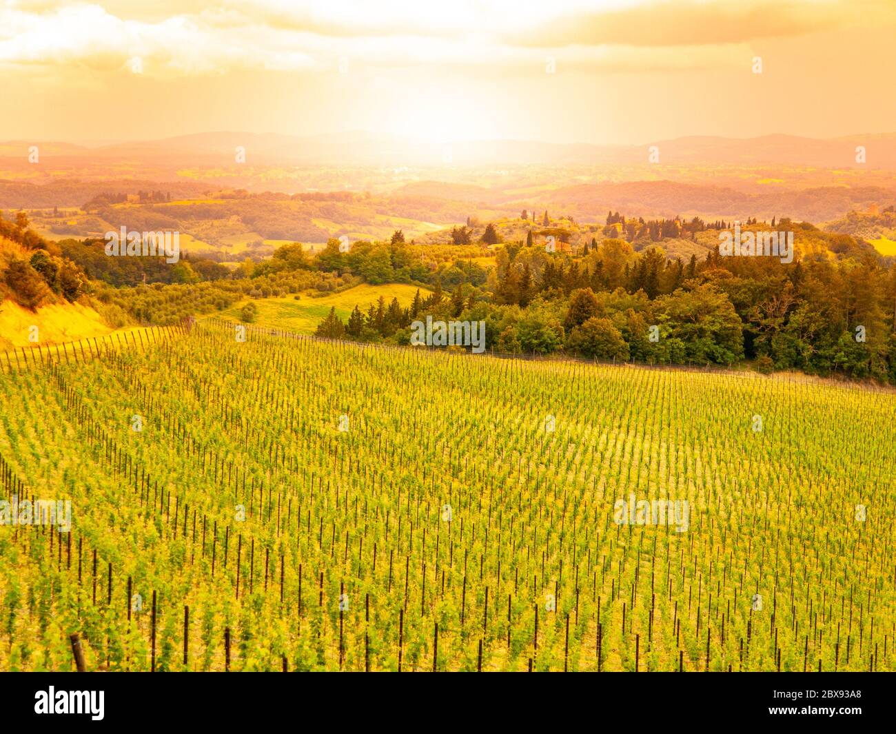 Beautiful tuscan landscape hi-res stock photography and images - Alamy