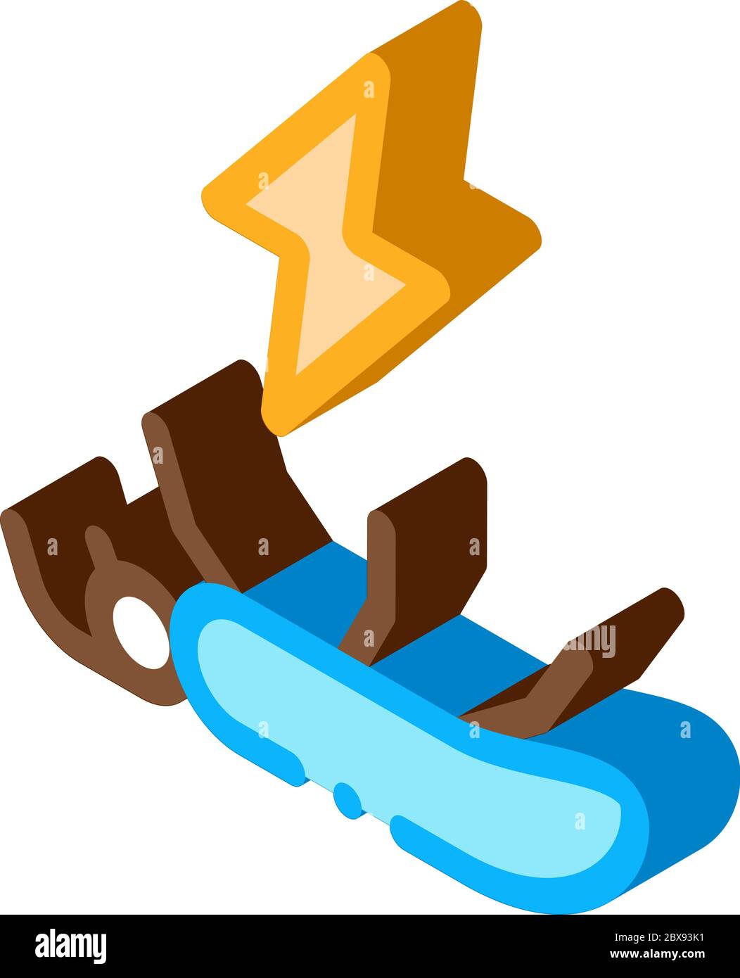 Dead Mosquito isometric icon vector illustration Stock Vector Image ...