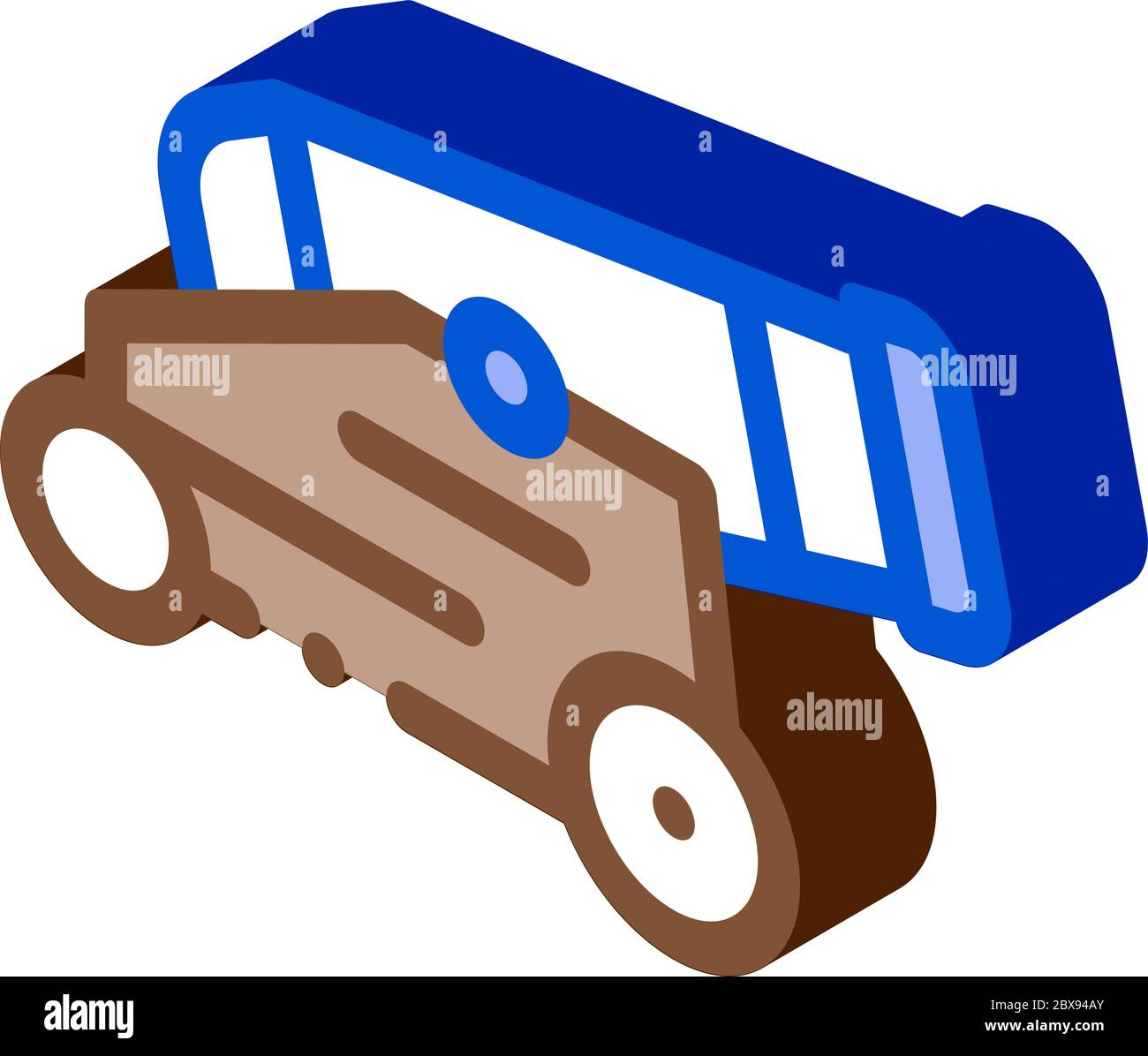 Vintage Cannon isometric icon vector illustration Stock Vector Image ...