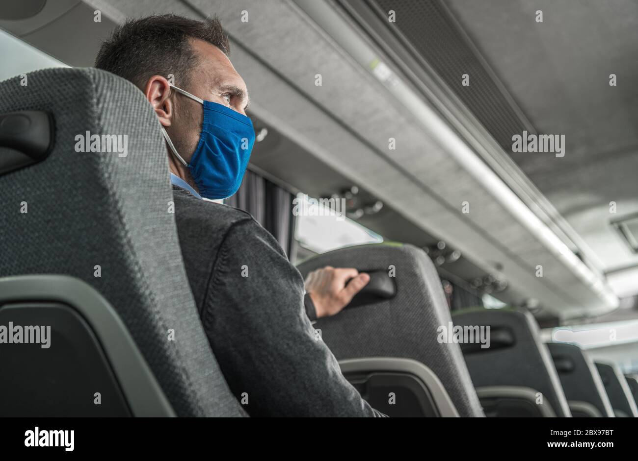 Face on a bus hi-res stock photography and images - Alamy