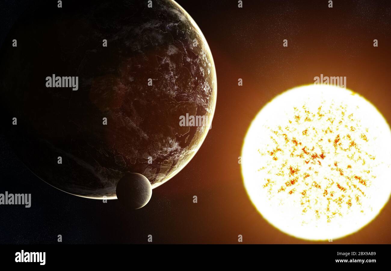 Red giant space hi-res stock photography and images - Alamy