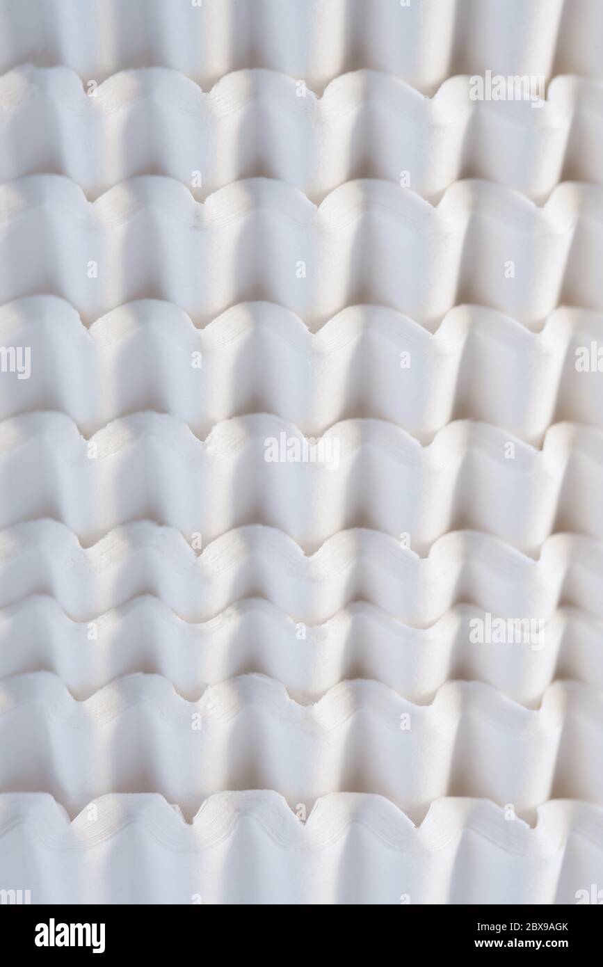 White Paper Baking Liners Stock Photo - Alamy