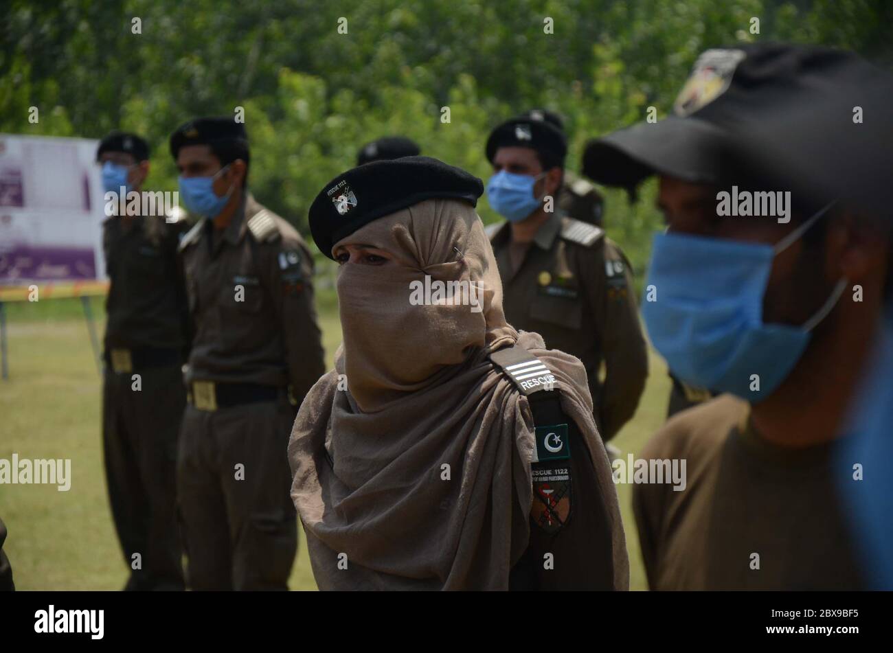 Peshawar, Pakistan. 06th June, 2020. The Rescue 1122 conducted a ...