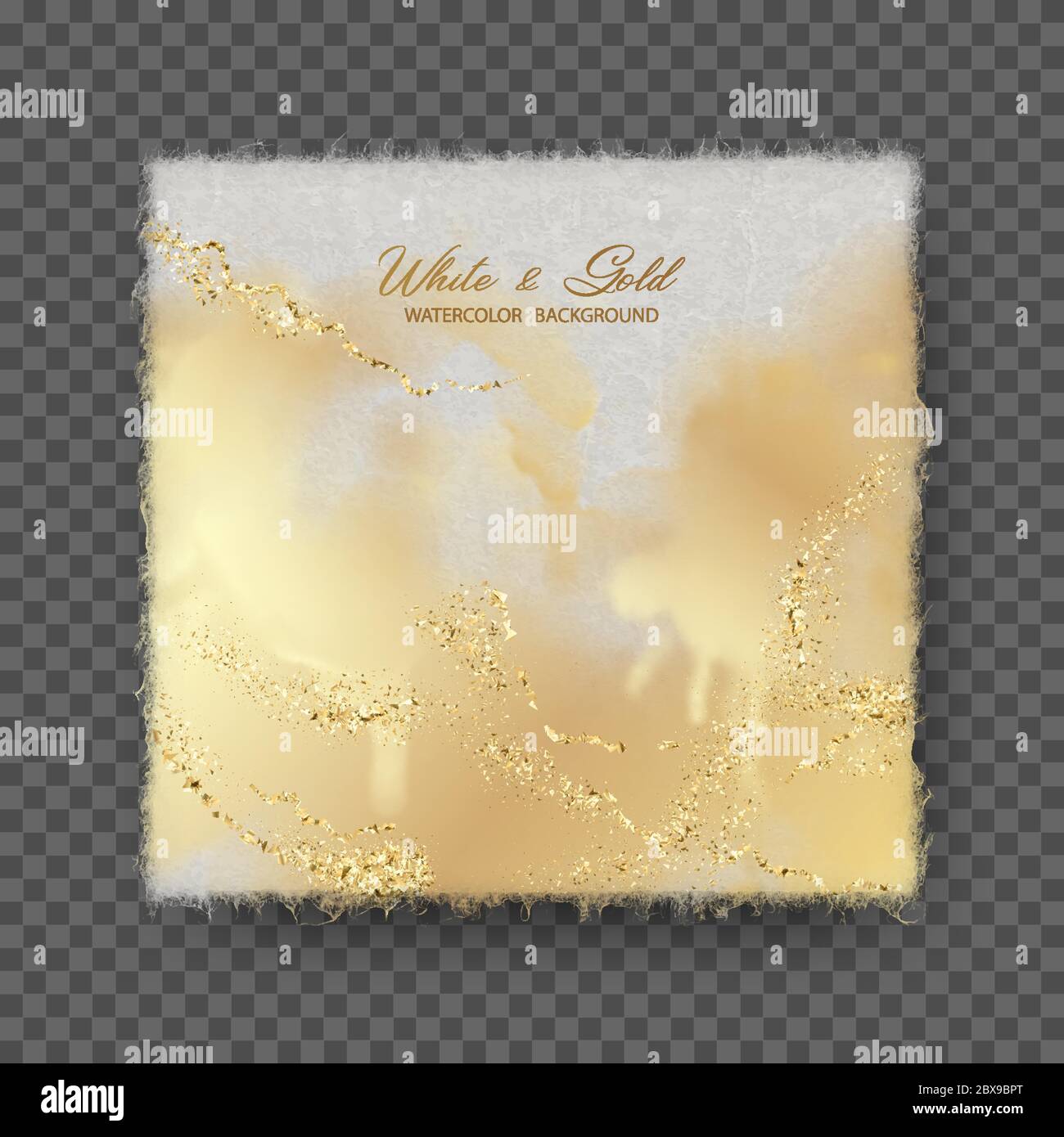 Gold hand painting Stock Vector Images - Alamy