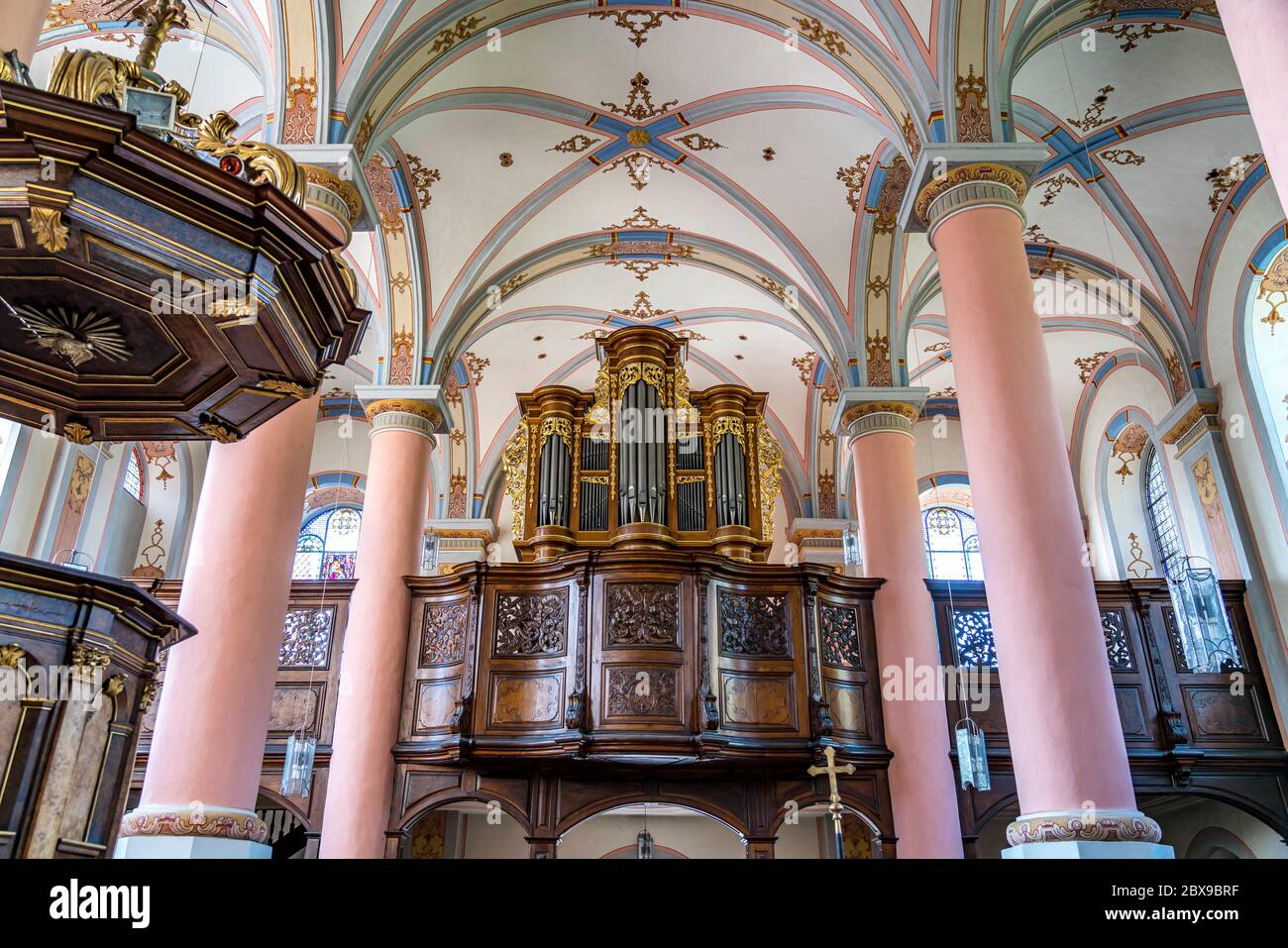 Kirchenorgel der barocken Karmeliterkirche St. Josef Beilstein ...