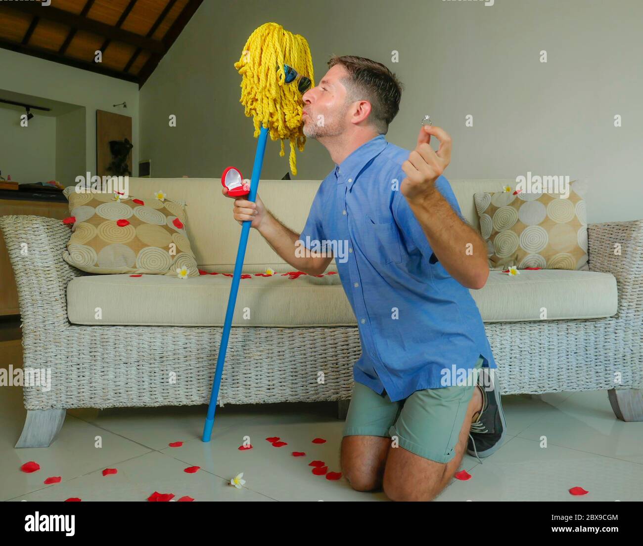 Crazy wedding proposal hi-res stock photography and images - Alamy