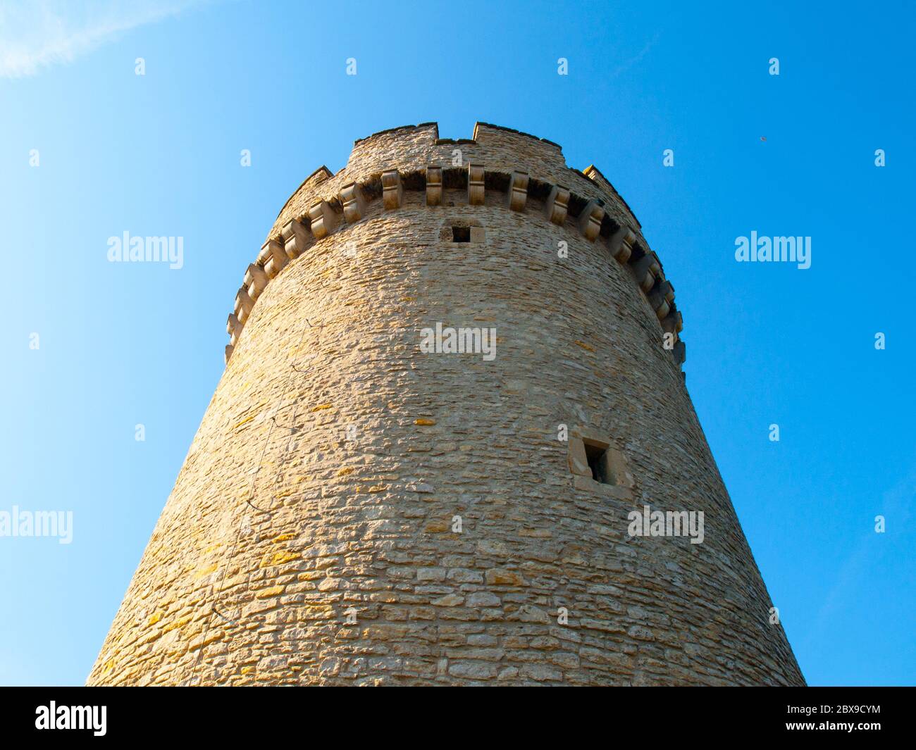 Medieval Round Castle Tower