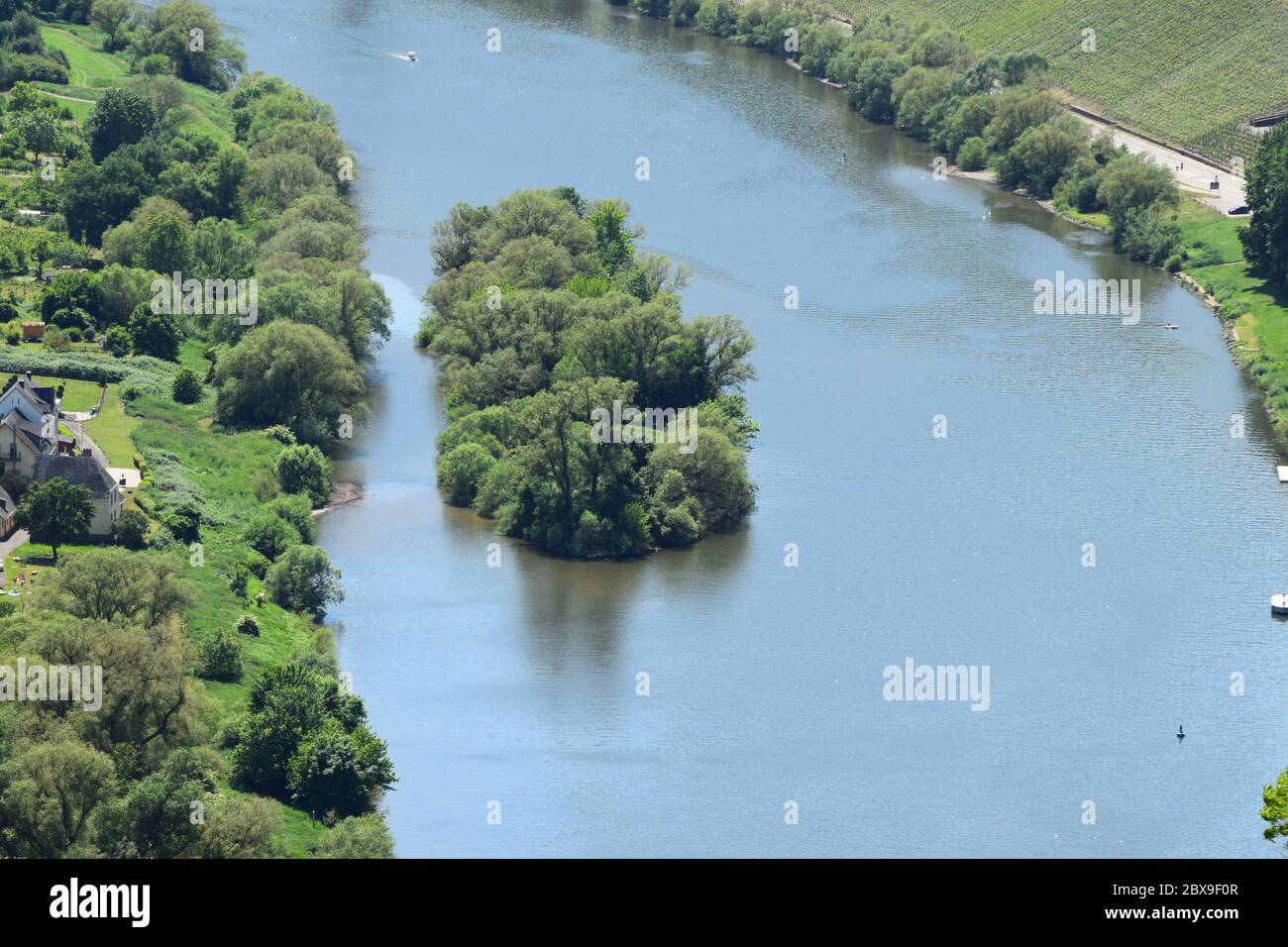 Moselinsel hi-res stock photography and images - Alamy