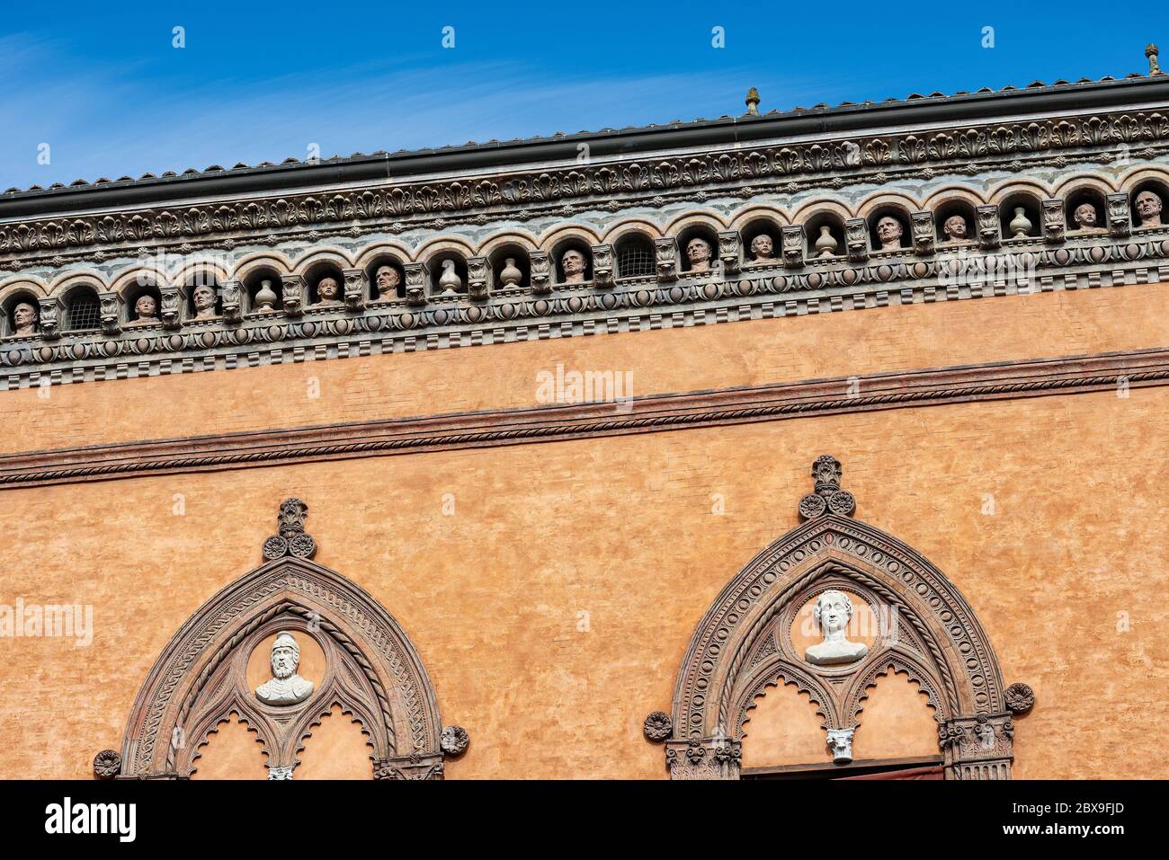 Palazzo Isolani. Ancient palace in Gothic and Renaissance style (1451 ...