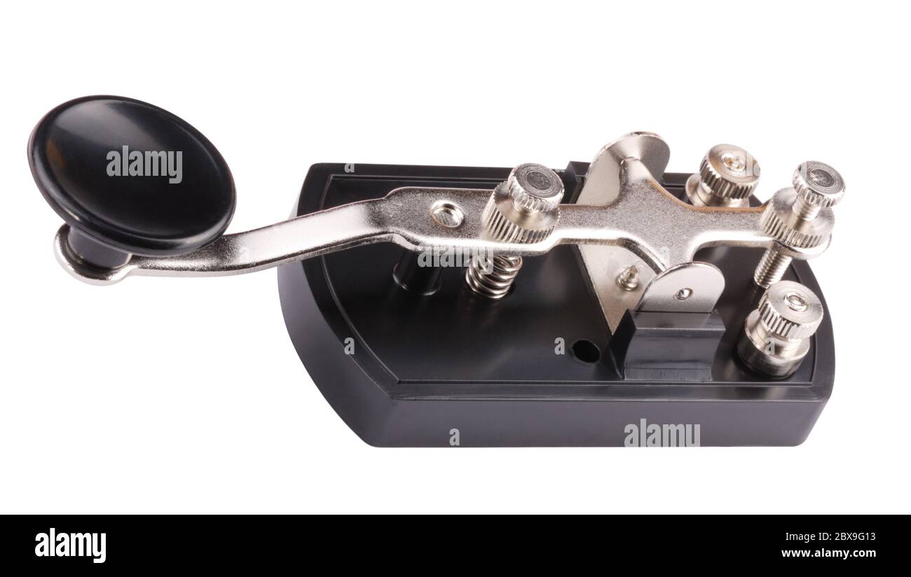 Key morse code straight hi-res stock photography and images - Alamy